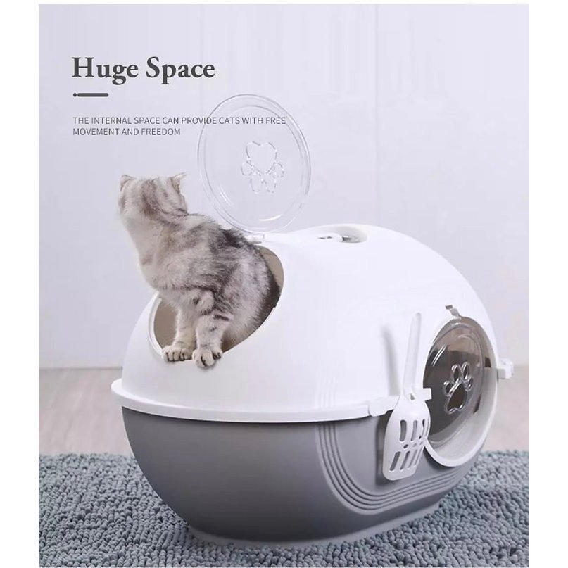 jumbo size Cat Litter Basin Oversized Fully Enclosed Type Cat Basin ...