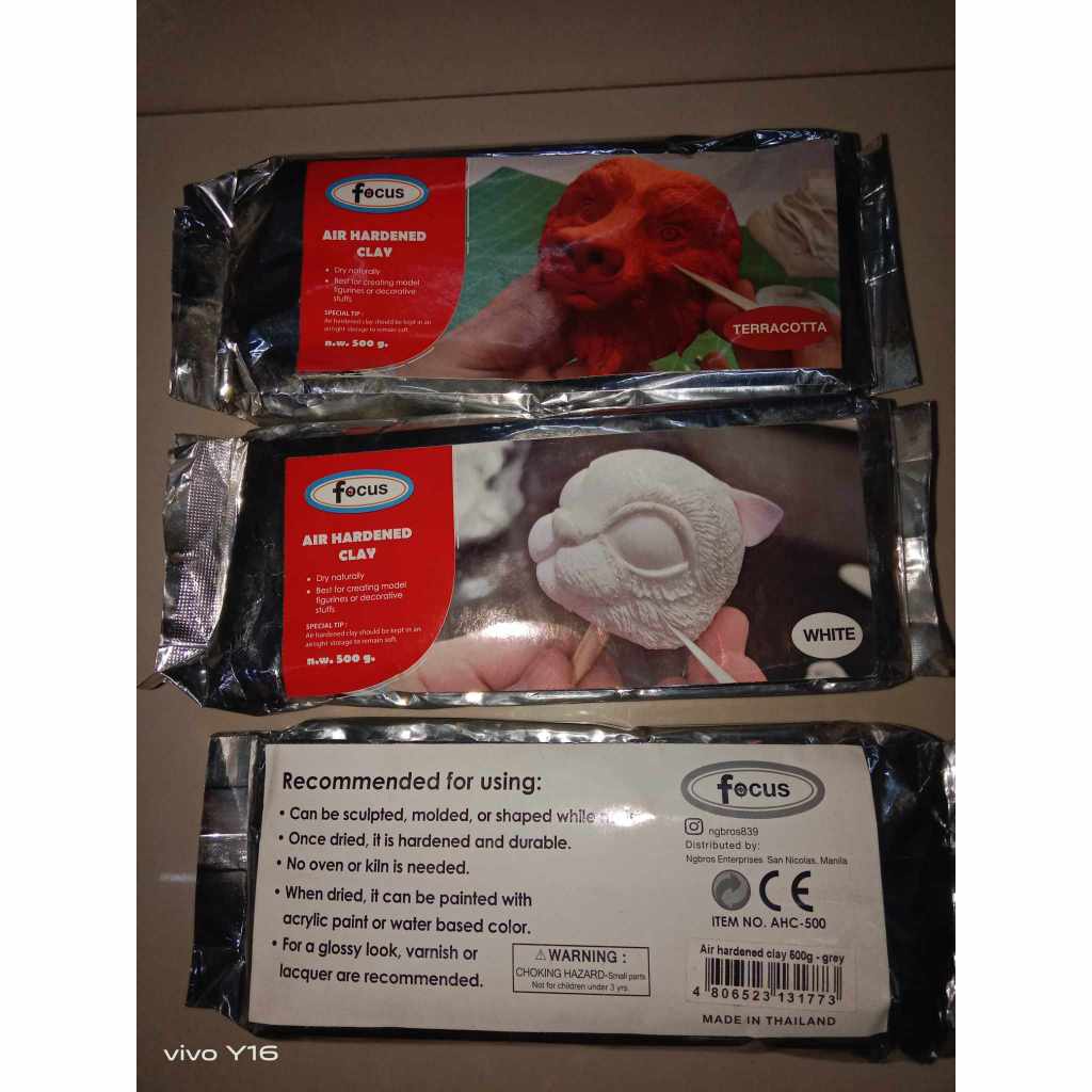 CLAY FOCUS 500G AND 100G | Shopee Philippines
