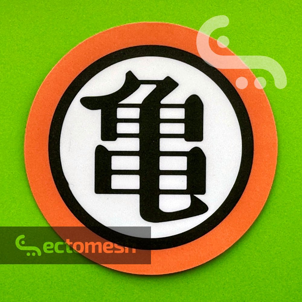 Goku Turtle Hermit Symbol - Dragon Ball Vinyl Waterproof Sticker ...