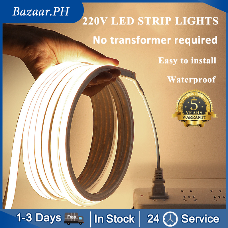 LED Neno Strip Lights DIY 220V IP67 Waterproof Holiday Decoration for ...
