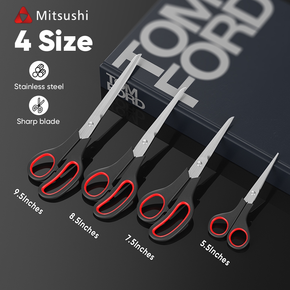 Mitsushi Stainless Steel Scissors - Sharp Precision Multi-Purpose ...