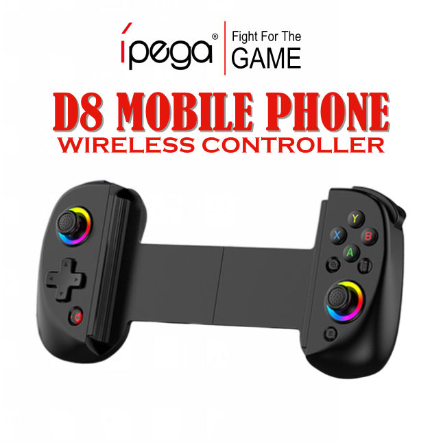 Ipega D8 Telescopic Wireless Mobile Phone Game Controller For Android, Os, N.S. And Pc | Shopee ...