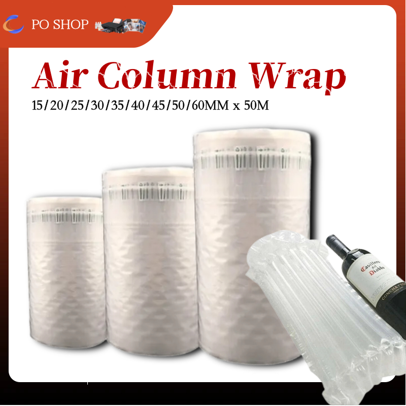 Air Column Wrap 150mm to 700mm*50meters Roll Packaging Film Pillow ...
