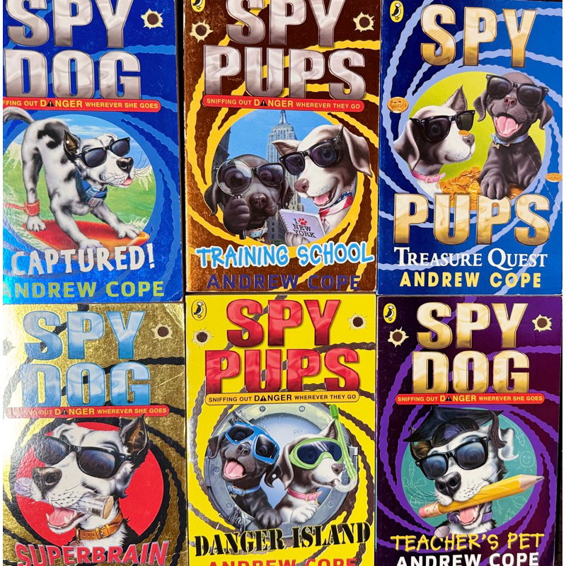 Spy Dog and Spy Pups by Andrew Cope Teen Fiction Books | Shopee Philippines