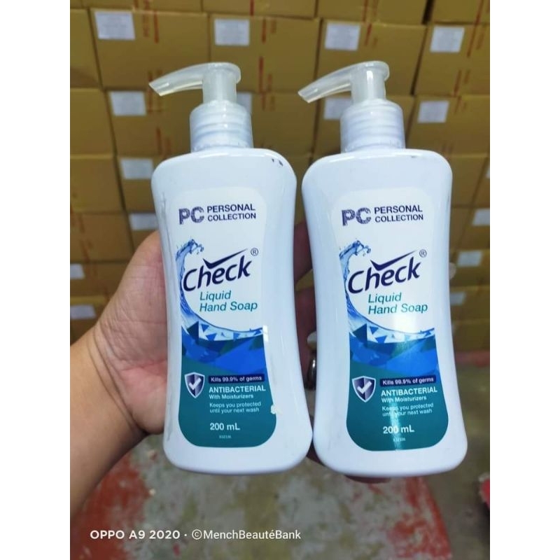 Authentic Check Liquid Hand Soap 200ml Personal Collection | Shopee ...