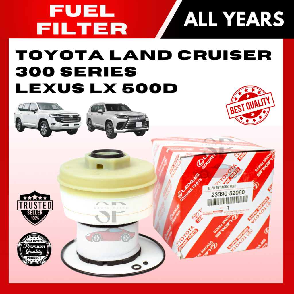 SALE! FUEL FILTER for TOYOTA LAND CRUISER 300 Series / LEXUS LX 500D ...