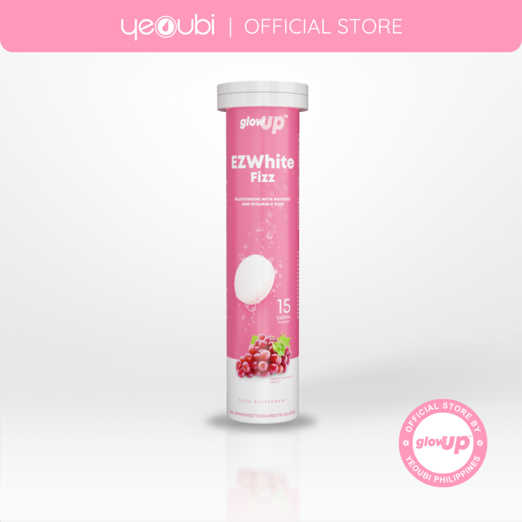 Ezwhite Fizz Glutathione with Collagen Effervescent Tablet | Shopee ...