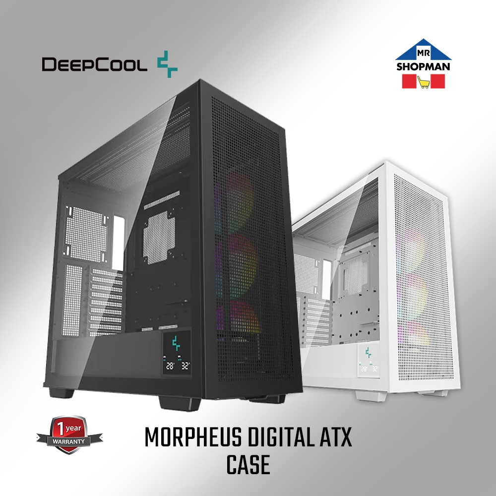 Deepcool Morpheus Mesh ATX Case High Airflow Tempered Case | Shopee ...