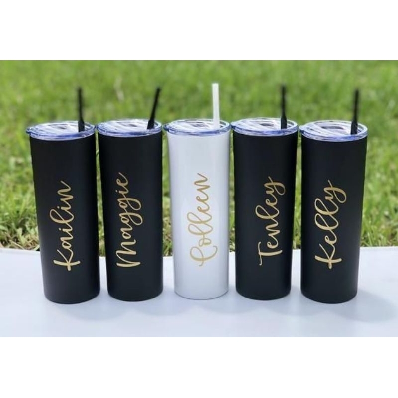 Personalized Tumbler | Double Wall Tumbler w/ straw | Customized ...