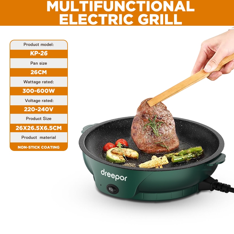multifunctional electric cooker electric frying pan electric Grill pan ...