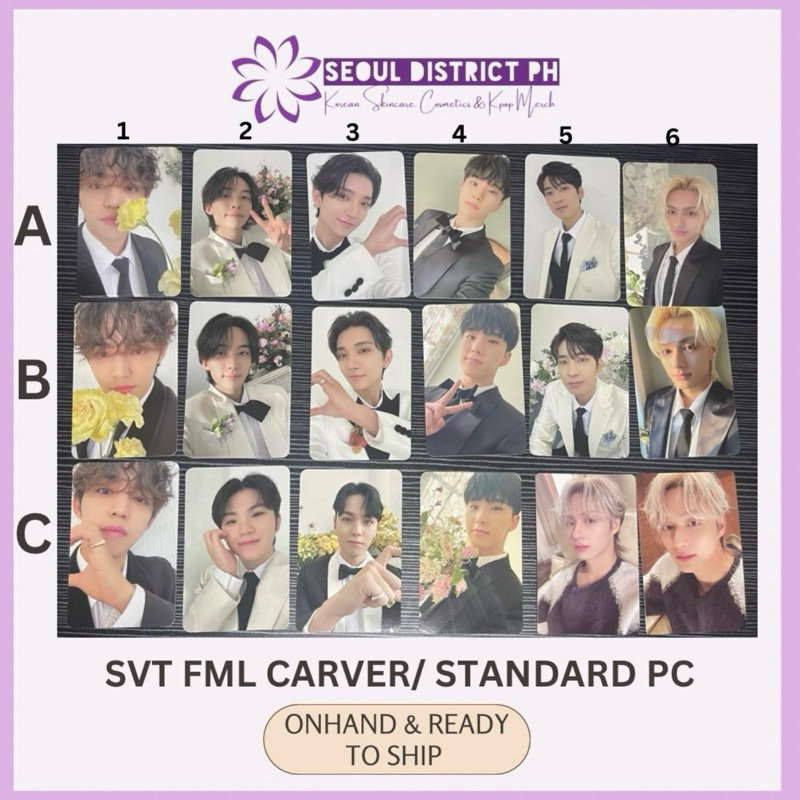 Seventeen FML Album Official PC SVT Photocard | Shopee Philippines