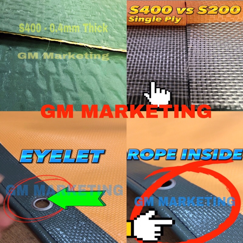 10ft x 20ft ORIGINAL MARUYAMA PG FLEX S400 | Shopee Philippines