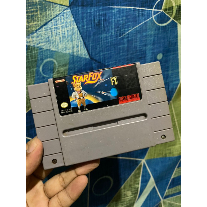 STAR FOX SNES ORIGINAL GAMES | Shopee Philippines