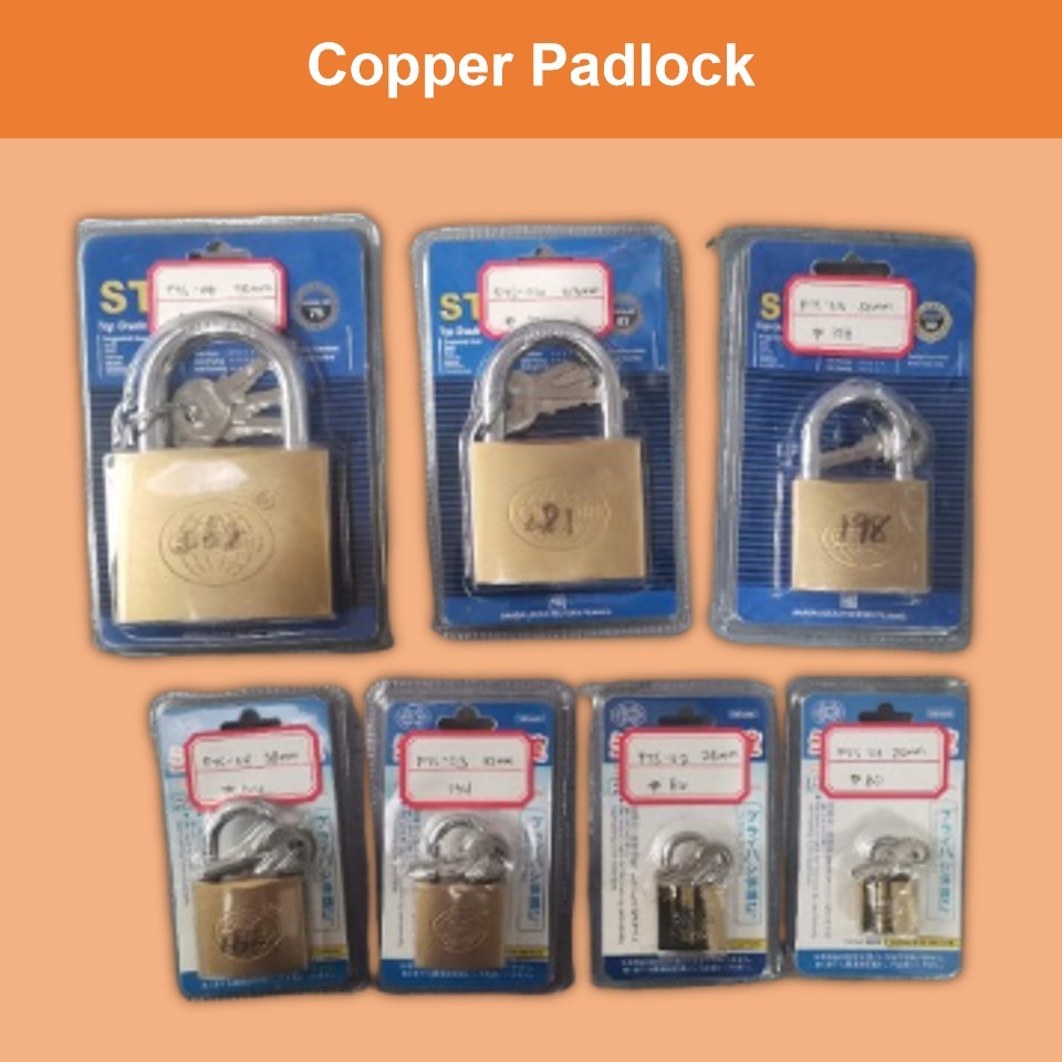 Copper Padlock 20mm 25mm-75mm | Shopee Philippines