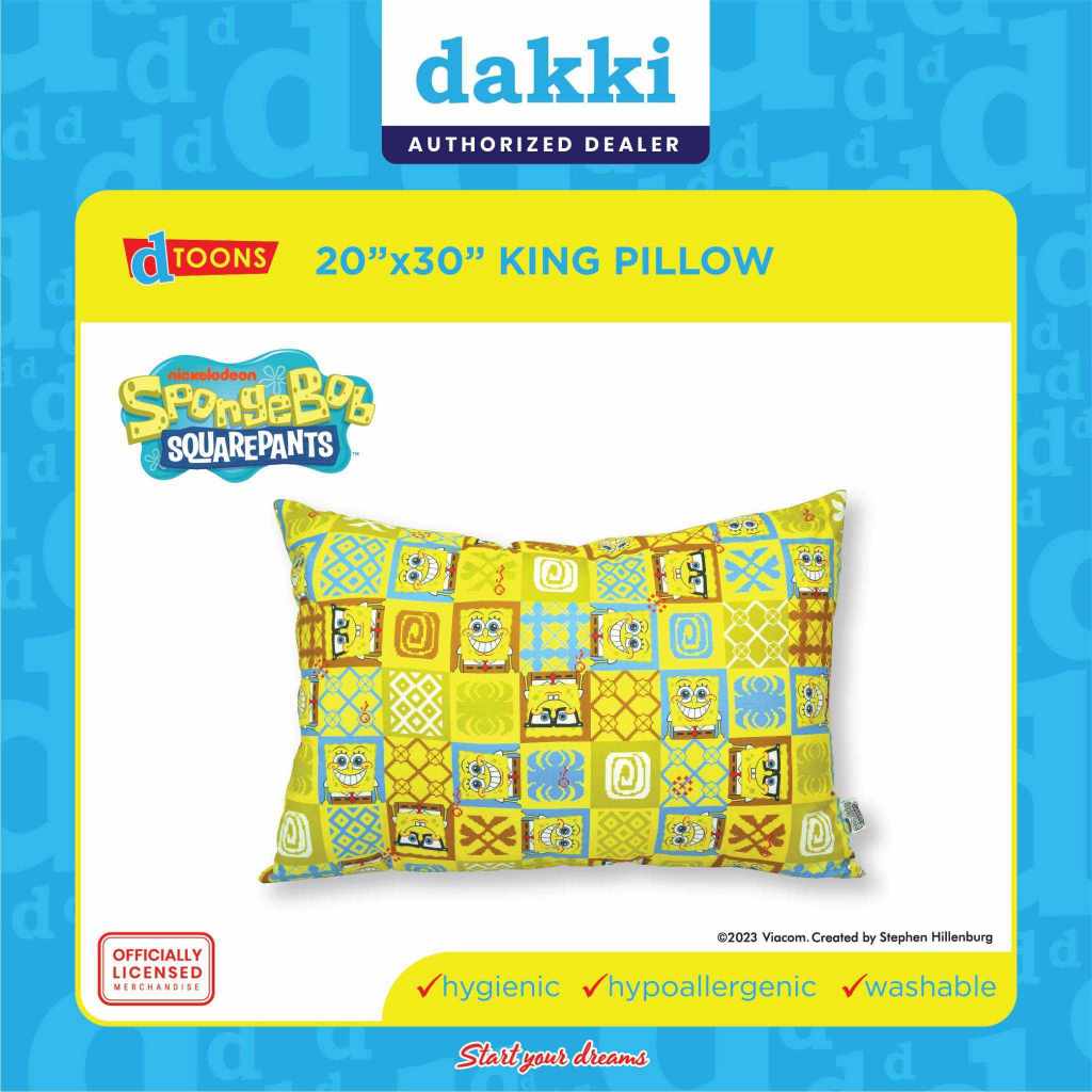 20X30 DAKKI KING PATTERN PILLOW | Shopee Philippines
