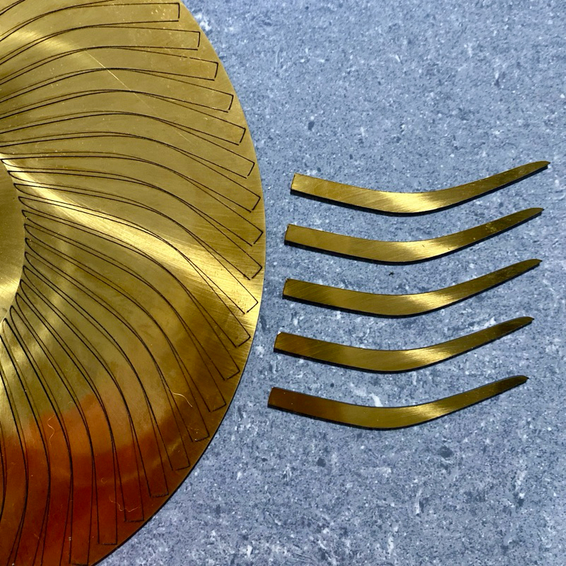 Precut Tari Blade DM05 Gold 2.0mm | Shopee Philippines