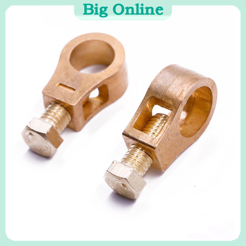 Car Battery Terminal Wire Clamp Copper Battery Connector Clamps ...
