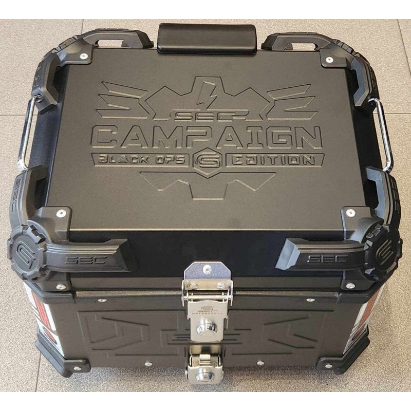 Sec Black Ops 45liters Alloy Topbox Pure Aluminum | Shopee Philippines