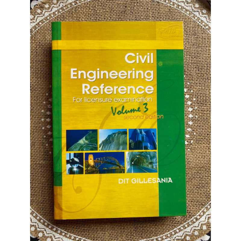 Civil Engineering Reference Volume 3 by Gillesania | Shopee Philippines