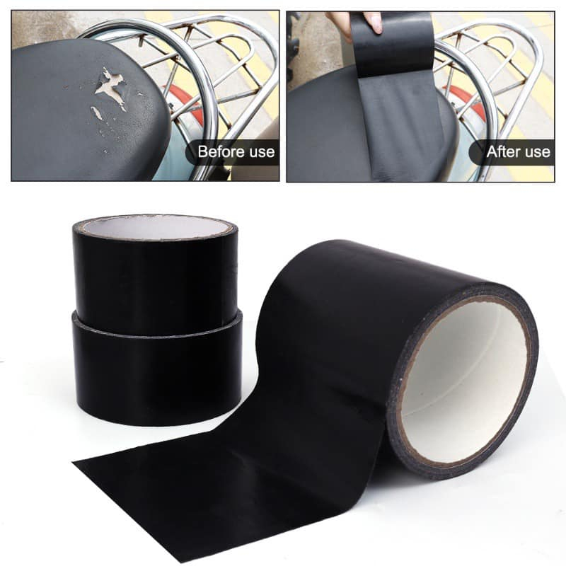 5/10M Black Duct Tape / Self-adhesive Leather Electric Car Cushion ...