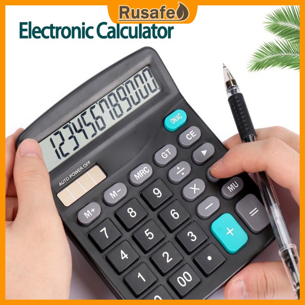 Basic Calculator Digital Science Calculator Office School Battery ...