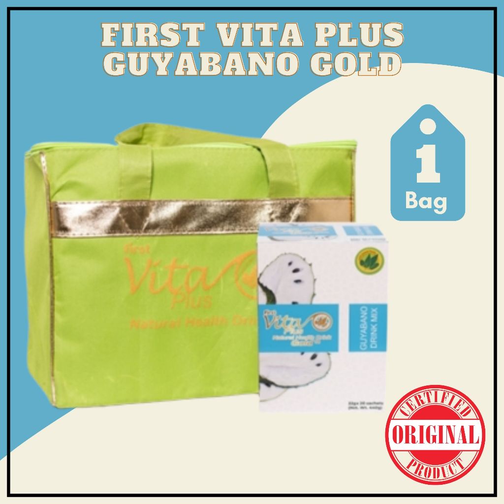Original First Vita Plus Guyabano Gold Drink Mix (1 bag) | Shopee Philippines