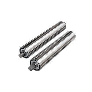 25mm*300mm Conveyor Roller Carboon Steel Assembly Line Bearing Roller ...