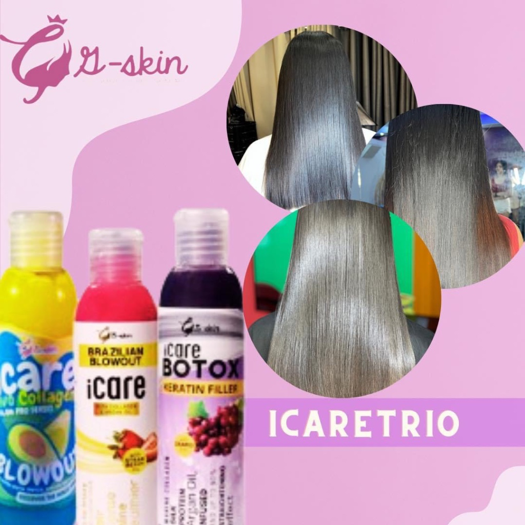 GSKIN ICARE BLOWOUT ICARE BOTOX HAIR COLLAGEN | Shopee Philippines
