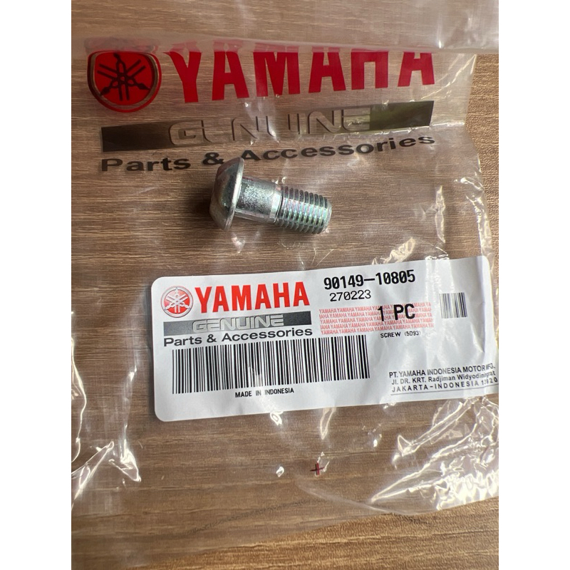 90149-10805 GENUINE CALIPER BOLT AEROX V1/v2 / NMAX V2(FRONT)/ SNIPER15 ...