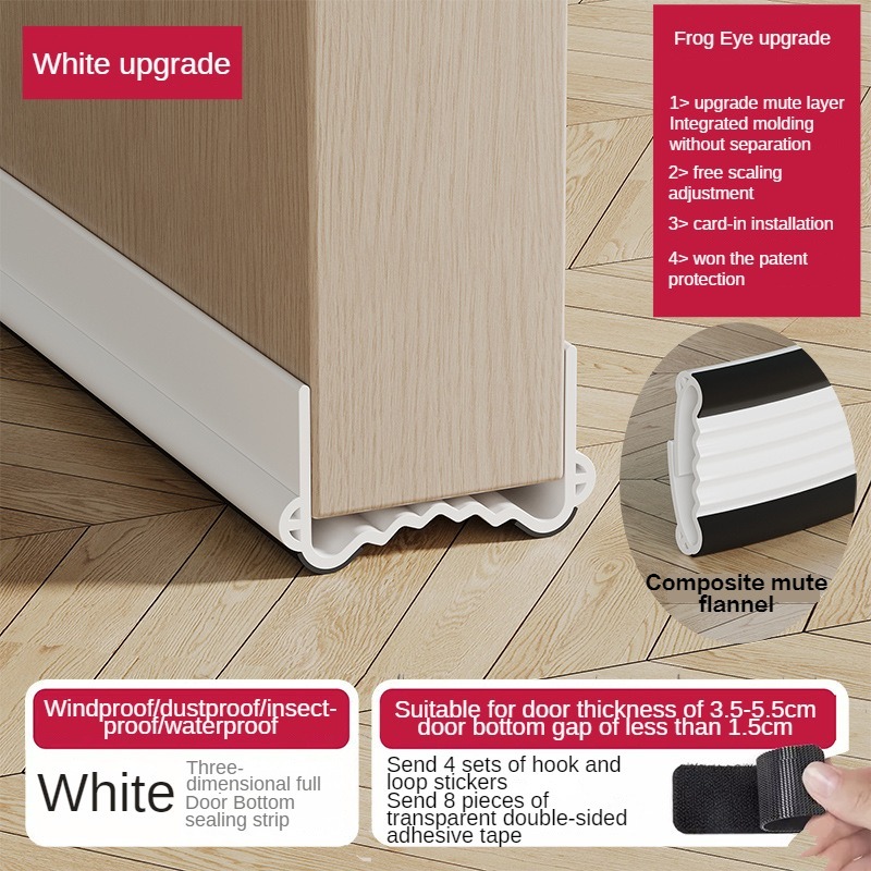 Door Bottom Seal Strip pvc material Waterproof Insect-proof ...