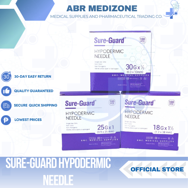 Sure-Guard Hypodermic Needle | Shopee Philippines
