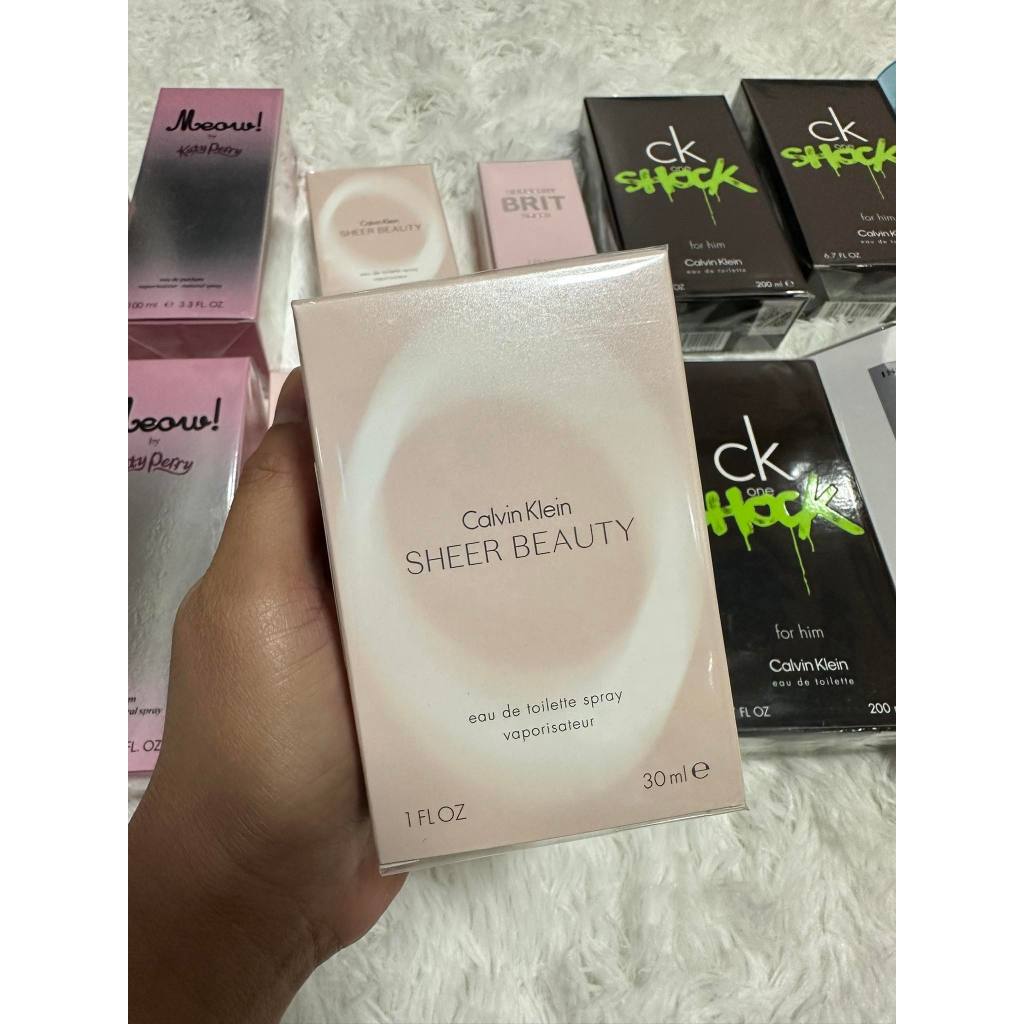 Authentic ck sheer beauty edt 30ml | Shopee Philippines