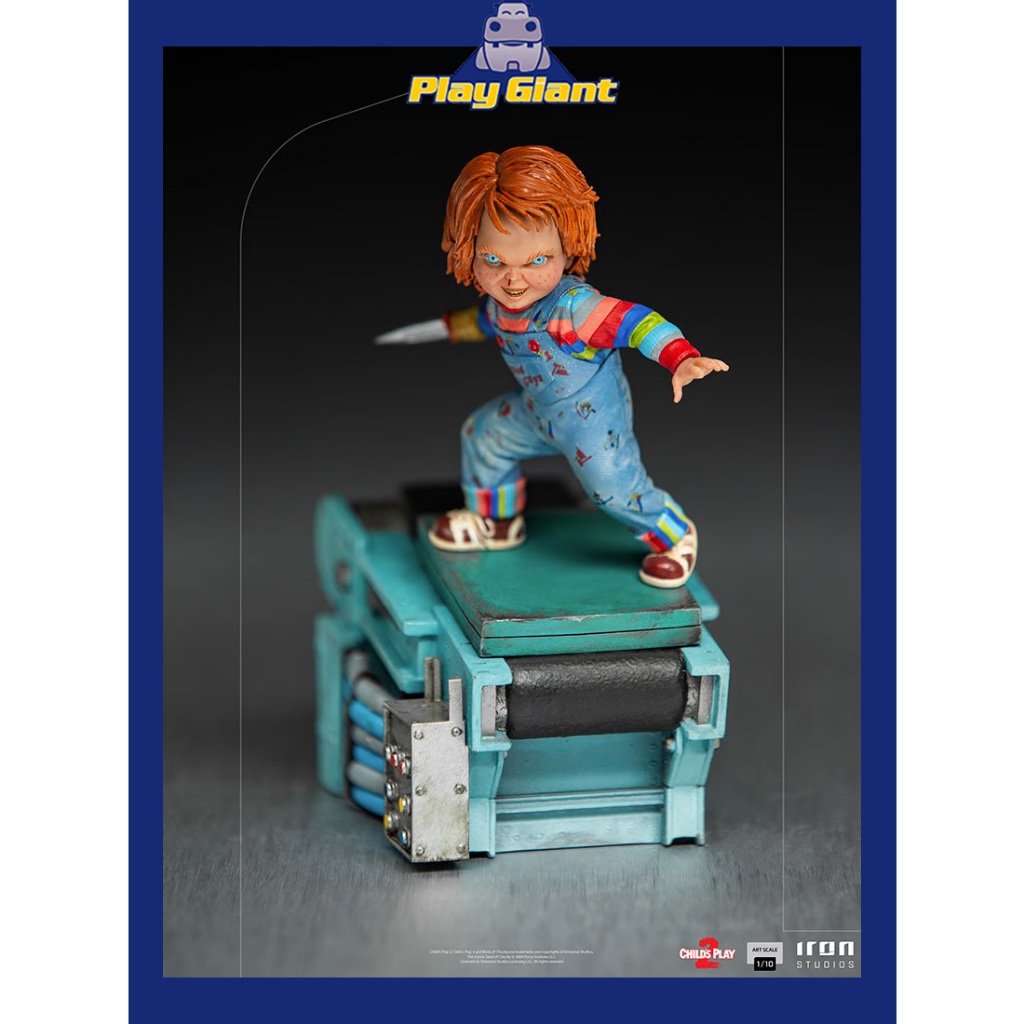 Preorder Iron Studios Child's Play II Chucky Art Scale 1/10 Child's ...