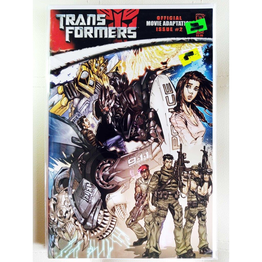 Transformers Movie Adaptation 2 IDW Comic Book FN/VF 2007 | Shopee ...