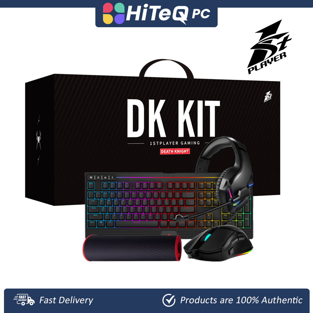 HiteqPC | 1STPLAYER DK9.0 RGB Gaming Keyboard + Mouse + Headset ...