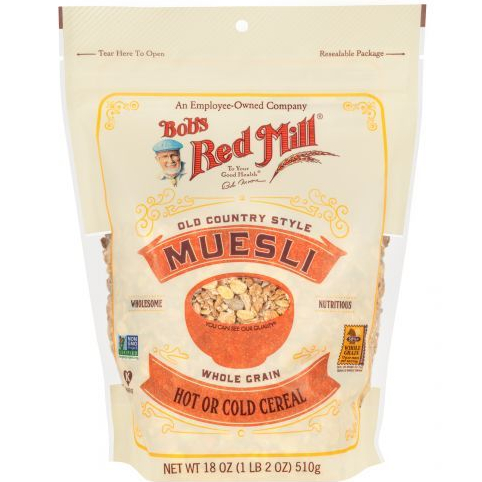 Bob's Red Mill Old Country Style Muesli Hot or Cold Cereal (510g ...