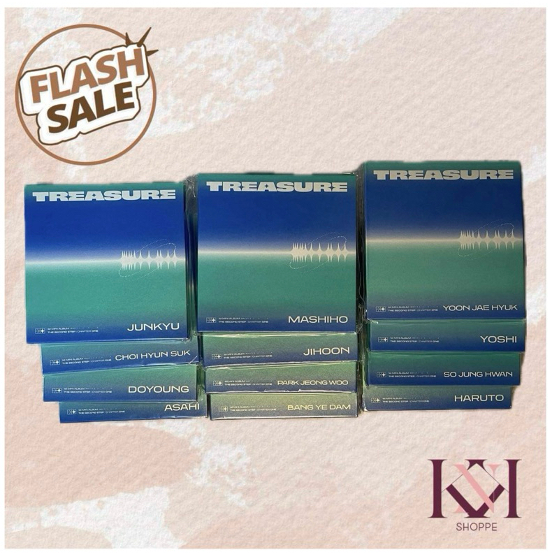 [ONHAND/ SEALED] TREASURE 1st Mini Album The Second Step : Chapter One ...