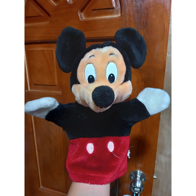 Character Hand puppets preloved minnie moomin bart pluto bob the ...