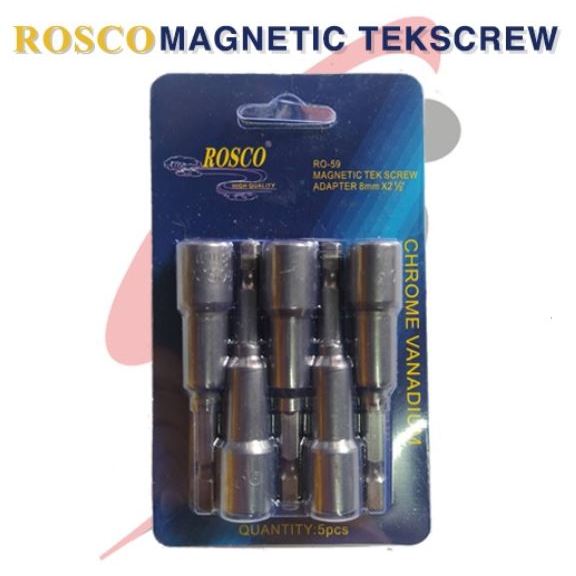 (Per Pack) Magnetic Tek Screw Adapter 8mm x 2 1/2" | Shopee Philippines