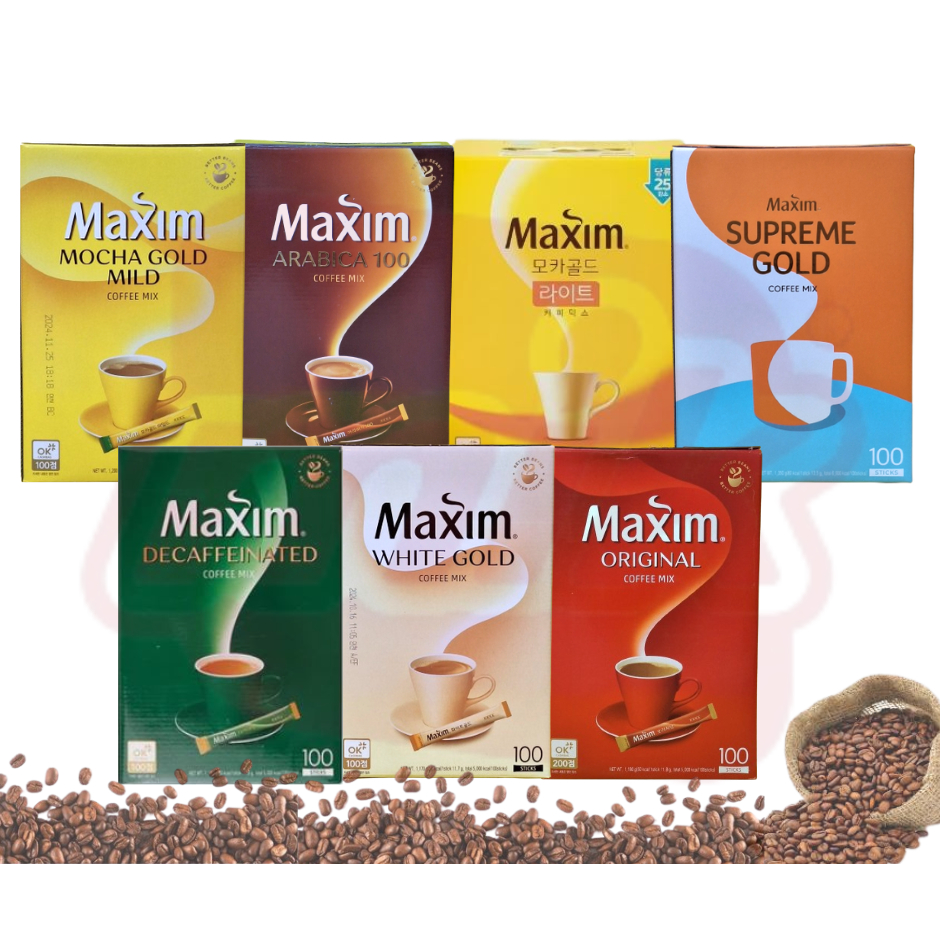 Maxim Coffee Mix 100s (3-in-1 Coffee Mix) | Shopee Philippines