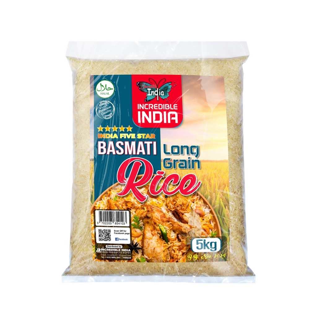 Five Star Basmati Long Grain Rice 5kg | Shopee Philippines