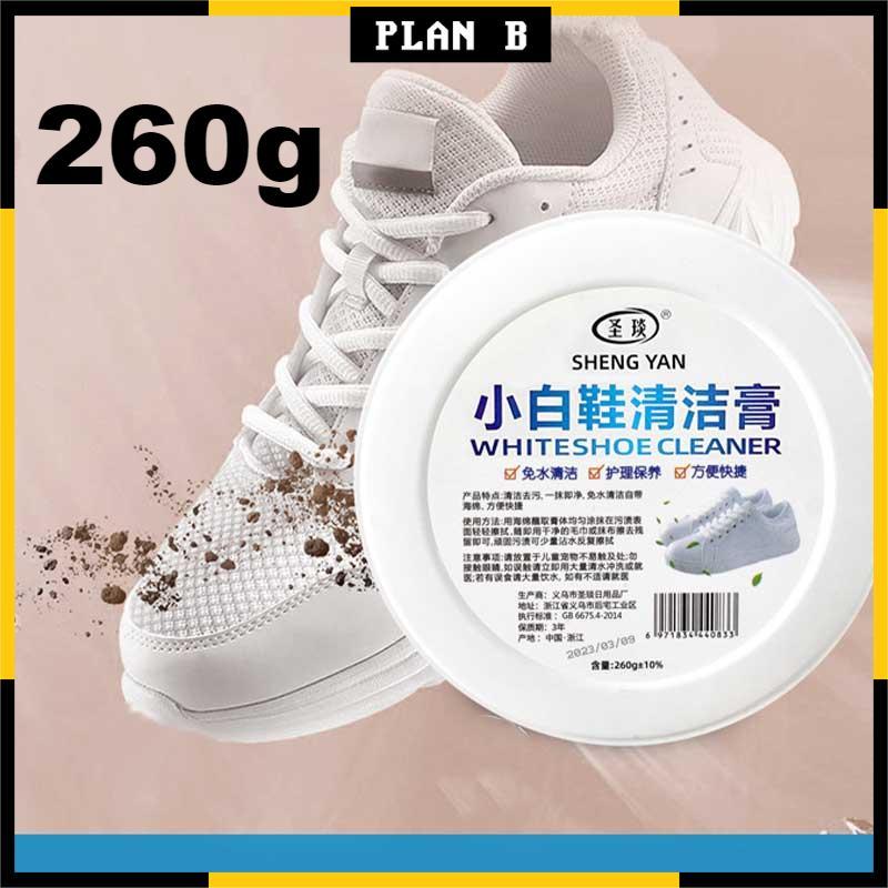 260g White Shoes Cleaning Cream Sneaker Cleaner Stain Remover Whitening ...