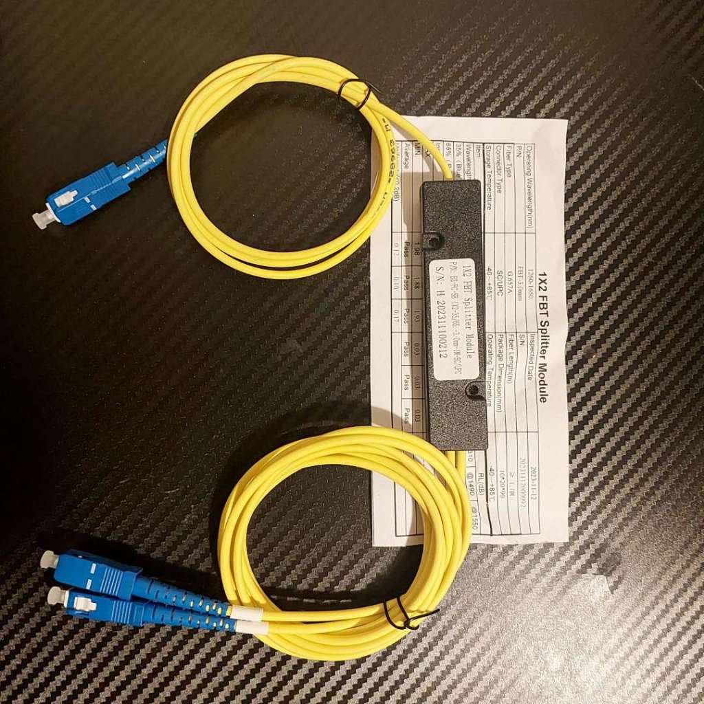 FBT Ratio Splitter (3.0mm Pigtail) with SC/UPC Connector | Shopee ...