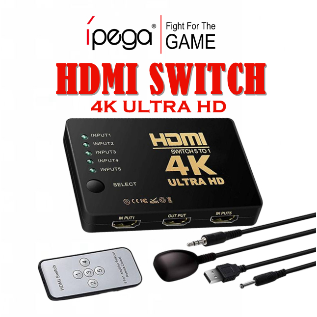 3 In 1 And 5 In 1 Mini Hdmi Amplifier Switcher 4Kx2K Switch Ultra Hd ...