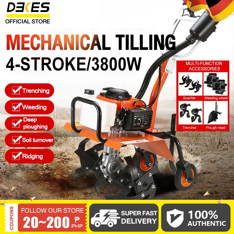 Mini Cultivator Japan Cultivator Gardening weeder 98cc engine 4 Stroke ...