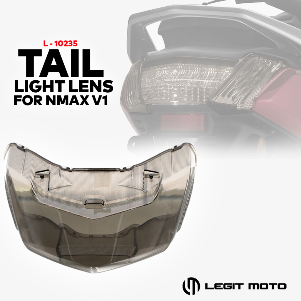LEGITMOTO NMAX V1 TAIL LIGHT LENS COVER SMOKE LENS REAR BRAKE LIGHT ...