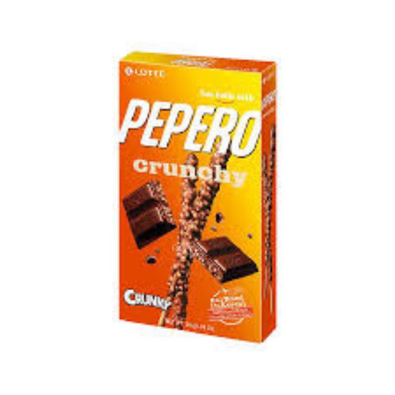 Lotte Pepero Crunky Crunchy Chocolate 39g | Shopee Philippines