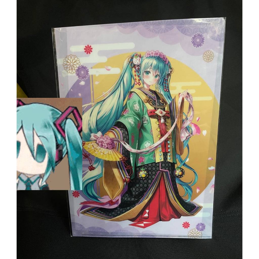Authentic Hatsune Miku kimono folder A4 | Shopee Philippines