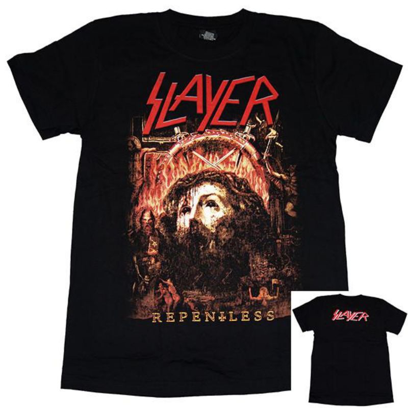 Vintage Style Rockband Tees Slayer Repentless Modern Bootleg Rock Yeah ...