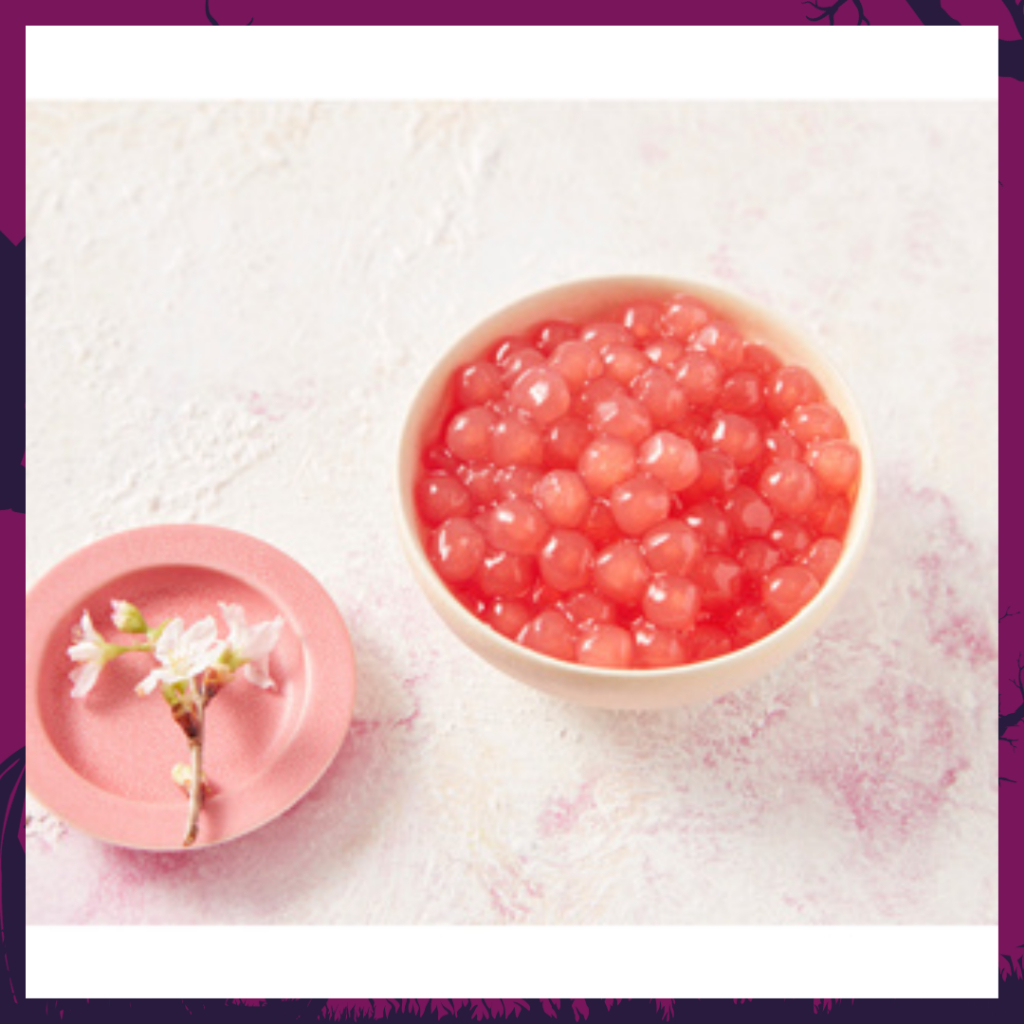 Pink Tapioca Pearls SAKURA 900g Boba Pearls CTEA Sinkers Milktea ...